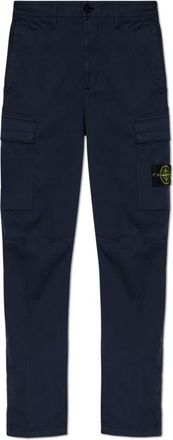 Stone Island Homme, Pantalons, Bleu, Taille: W34 Cargo Pantalons