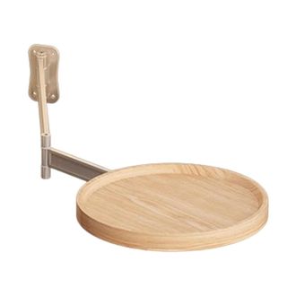 Generic Runde Wandmontagentisch - Klappbarer Wandtisch, Faltbarer Schreibtisch | Moderner 180&deg; Rotation Wandtisch F&uuml;r Wohnzimmer Esszimmer B&uuml;ro Arbeitsbereich