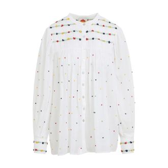 Farm Rio Farm Rio, Femme, Blouses et Chemises, Multicolore, Taille: 38 FR Blouse Richelieu