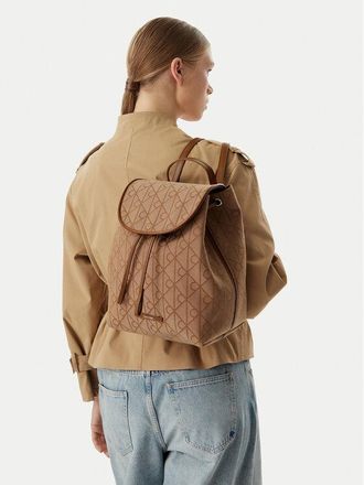 Calvin Klein Rucksack Emblem Aop Jacquard LV04F3536G Braun