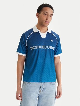 DC T-Shirt Soccer EDYKT03546 Blau Boxy Fit