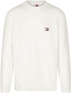 Tommy Jeans Pull Col rond Regular Waffle DM0DM19431, beige, Medium