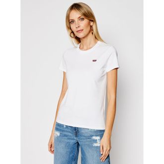 Levi's T-Shirt Perfect Tee 39185-0006 Weiß Regular Fit