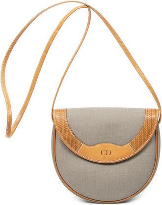 Dior Crossbody Bags - Vintage CD Flap Crossbody - Gr. unisize - in Grau - f&uuml;r Damen