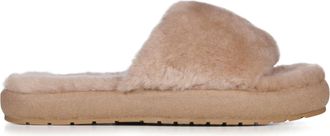 Emu Australia Womens McKay Sheepskin Slipper, Camel, Size 38