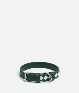 Bottega Veneta Kleines Intrecciato Hundehalsband - Bottega Veneta