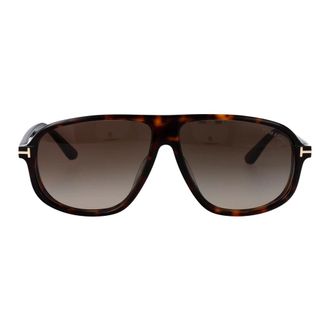 Tom Ford Homme, Accessoires, Brun, Taille: 61 MM Lunettes de soleil Guillaume pour lhomme moderne