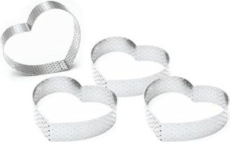 ScrapCooking 1323 Gebäckkreise, 18/10 Stahl, goldfarben