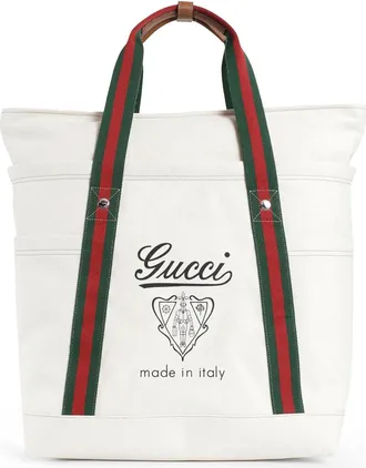 Gucci Medium Web Canvas Bag