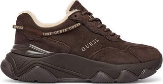 Guess Sneakers FLFMI3 SUE12 Dunkelbraun