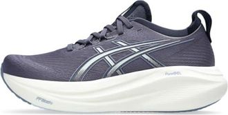 Asics Asics Chaussures de Course Gel-Nimbus 27 pour Femme, Brume Indigo/Gris Froid, 39 EU