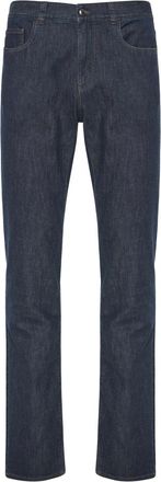 Canali Homme, Jeans, Bleu, Taille: M Jeans Stretch Toucher Doux