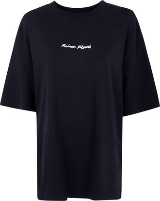 Maison Kitsun&eacute; Maison Kitsun&eacute; Line Handwriting Oversize Tee-Shirt