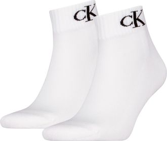 Calvin Klein Socks Ckj Men Quarter 2P Monogram