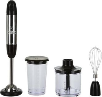 KASANOVA Kasanova 1 TAUCHMISCHER-SET W400 TRAZZI SCHWARZ CHROM, ABS-Kunststoff Edelstahl 18/10 Polypropylen Elektronische Komponenten