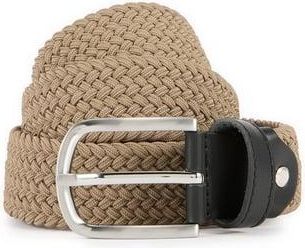 Au Printemps Paris Ceinture large en textile tress&eacute;