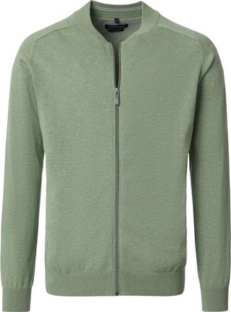 Casamoda Herren Strickjacke unifarben (004440), Größe:5XL, Farbe:Türkis (387)