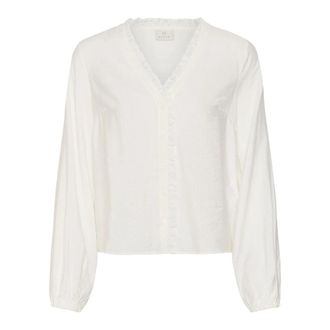 Kaffe KAjollia Bluse - - Blouses & Shirts - Damen - Wei&szlig; - M