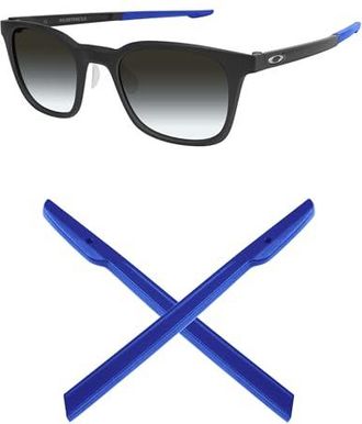 MRY Chaussettes de rechange pour lunettes de soleil Oakley Milestone OX8038 / Milestone A OX8036 / Milestone 2.0 OX8047 / Milestone 3.0 OX8093, bleu, Tail