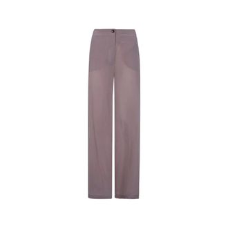 Seventy Femme, Pantalons, Rose, Taille: 40 FR Wide Pantalons