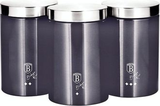 Berlinger Haus BH/6718-3 PCs Kanister, Carbon Pro