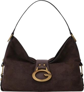 Guess Femme, Sacs, Brun, Taille: ONE Size Sac bandouli&egrave;re Eliette