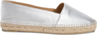 Castaner Espadrilles im Metallic-Look - Silber