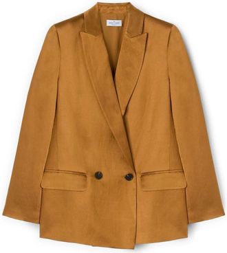 Motivi Femme, Vestes, Jaune, Taille: 44 FR Veste structur&eacute;e crois&eacute;e