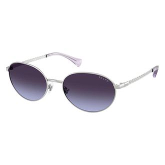 Ralph Lauren Ovale Sonnenbrille - - Accessories - Damen - Grau - 55 MM