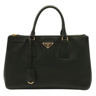 Prada Pre-owned Galleria Saffiano Handbag - - Pre-owned - Damen - Schwarzk - ONE SIZE