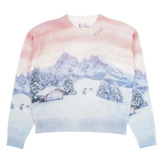 Saint Barth Femme, Pulls, Multicolore, Taille: 38 FR Maille Ras du Cou