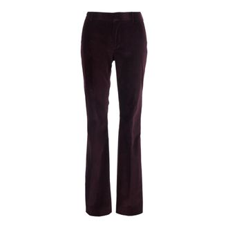Pantaloni Torino Straight Leg Pants - - Trousers - Damen - Rot - M