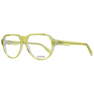 Guess Homme, Accessoires, Jaune, Taille: ONE Size Aviator Frame