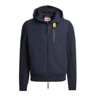 Parajumpers Homme, Sweatshirts et sweats &agrave; capuche, Bleu, Taille: XL Willard Hybrid Jacket