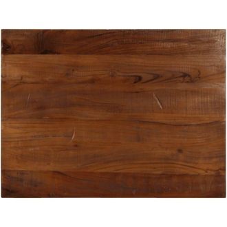 vidaXL Dessus de table 80x70x2,5 cm rectangulaire bois massif r&eacute;cup&eacute;r&eacute; vidaXL