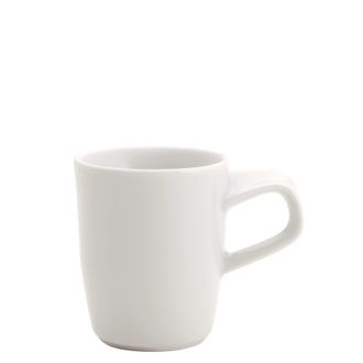 Kahla 154724A90015C Elixyr Espressotasse 0,09 l | weißer Espressobecher 90 ml aus Porzellan