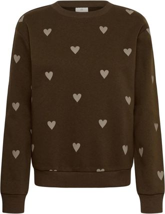 Kaffe Sweatshirts - - Sweatshirts & Hoodies - Damen - Braun - M