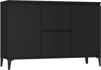 Les Tendances Buffet Noir 104x35x70