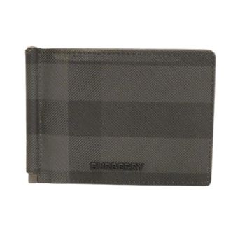 Burberry Portefeuille Pre-owned (bi-fold) - Homme - Pre-owned - Gris - Taille: ONE Size