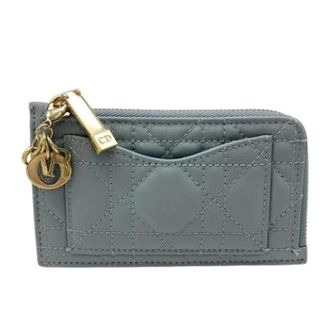 Dior Pre-owned Card Case - - Pre-owned - Damen - Blau - ONE SIZE