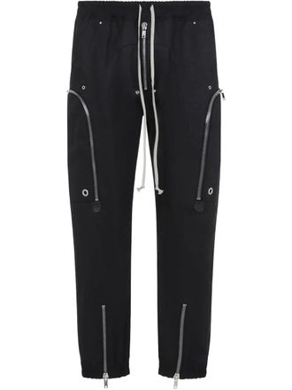 Rick Owens pantalon en lin/flax - Noir