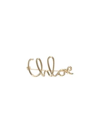 Chlo&eacute; Charms - Gold-Plated Brass Chlo&eacute; Signature Brooch - Gr. unisize - in Mehrfarbig - f&uuml;r Damen