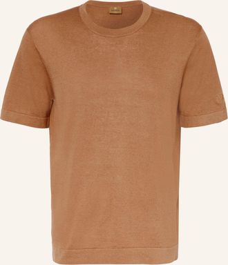 Mos Mosh Mos Mosh Gallery Strickshirt Mmgcrowe Mit Leinen braun