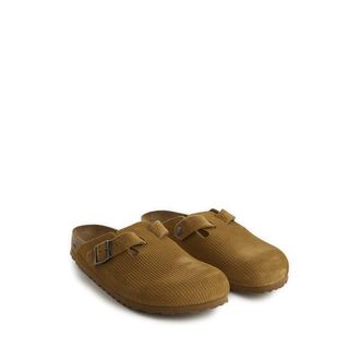 Birkenstock Wildleder-Clog - Braun