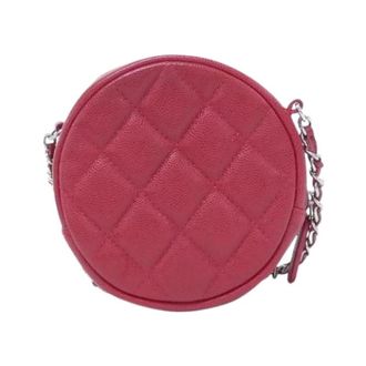 Chanel Pre-owned Timeless Classic Caviar Skin Schultertasche - - Pre-owned - Damen - Rot - ONE SIZE