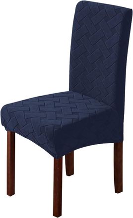 Generic Schicker Jacquard Stuhlhussen Set F&uuml;r 2,4,6,8 St&uuml;hle - Stretch Bez&uuml;ge Mit Hoher R&uuml;ckenlehne, Waschbar & Universell - Perfekt F&uuml;r Esszimmer, K&uuml;che, Hoc