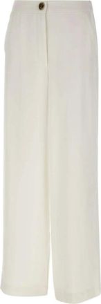 Marella Femme, Pantalons, Blanc, Taille: 36 FR Pantalon large