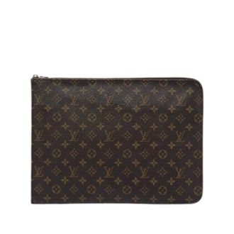 Louis Vuitton Pre-owned Poche Documents Portfolio - - Pre-owned - Damen - Braun - ONE SIZE
