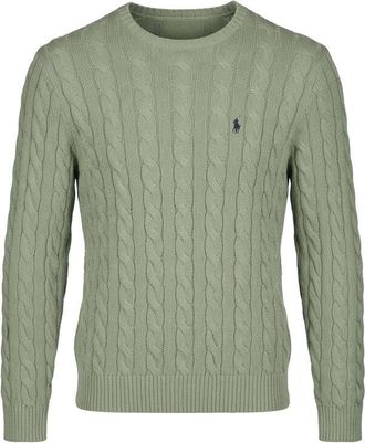 Polo Ralph Lauren Herren Strickpullover mit Zopfmuster