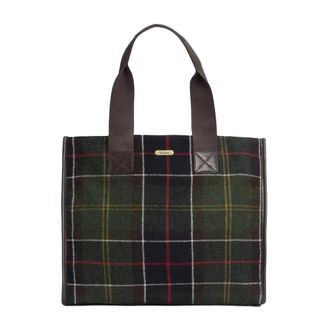 Barbour Turnberry Tartan Tote - - Bags - Damen - Gr&uuml;n - ONE SIZE
